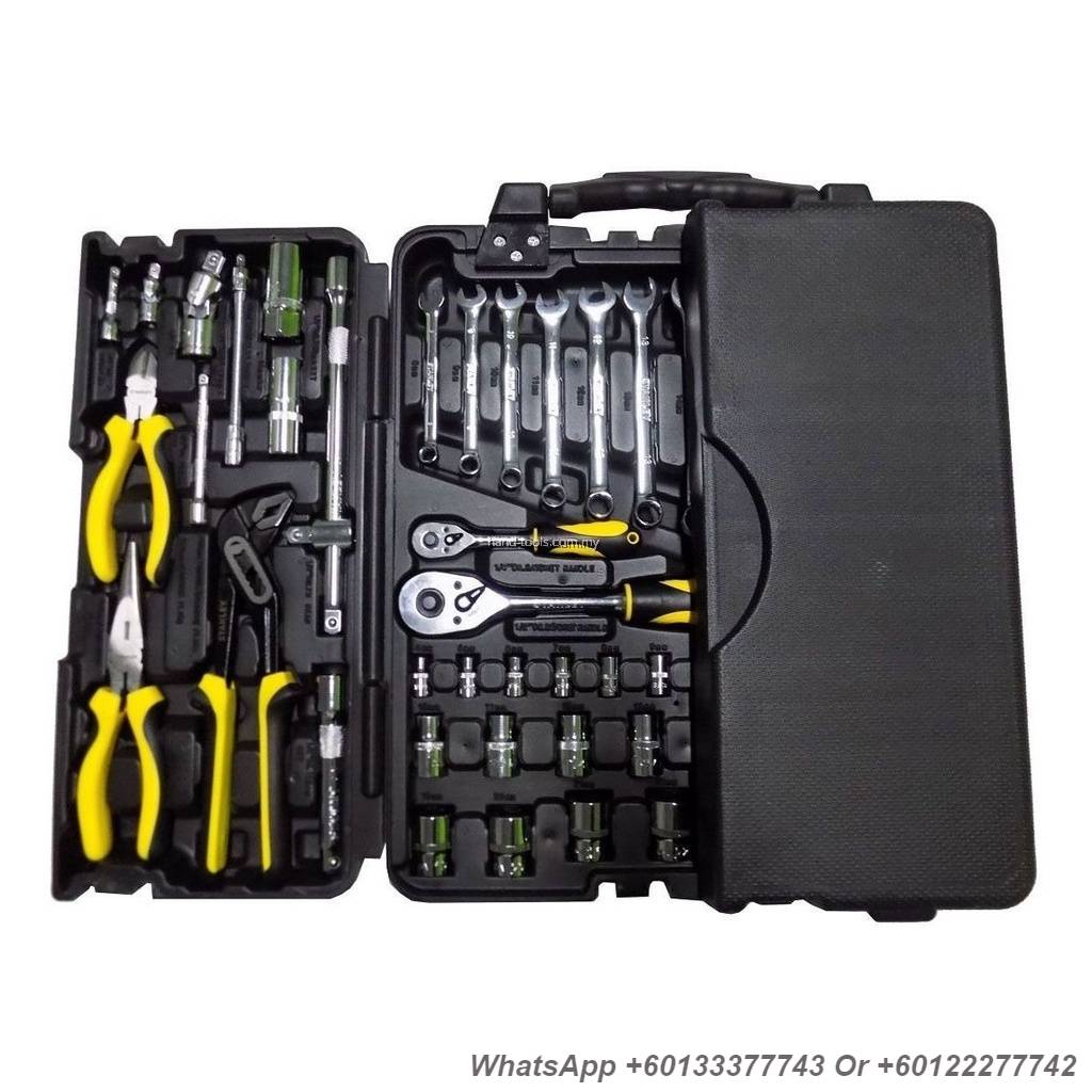 STANLEY STMT81243-840 110pcs Stanley Tools Box Spanner Set Multi Tools ...