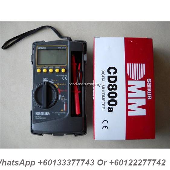 SANWA CD800A Digital Multimeter (JAPAN)