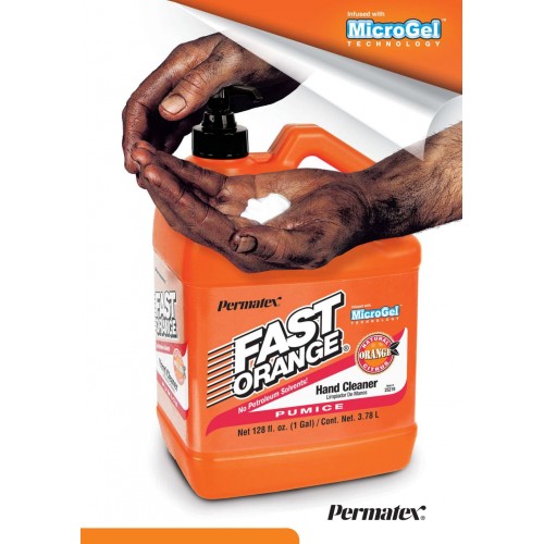 permatex 25218 FAST ORANGE HAND CLEANER 1 Gallon