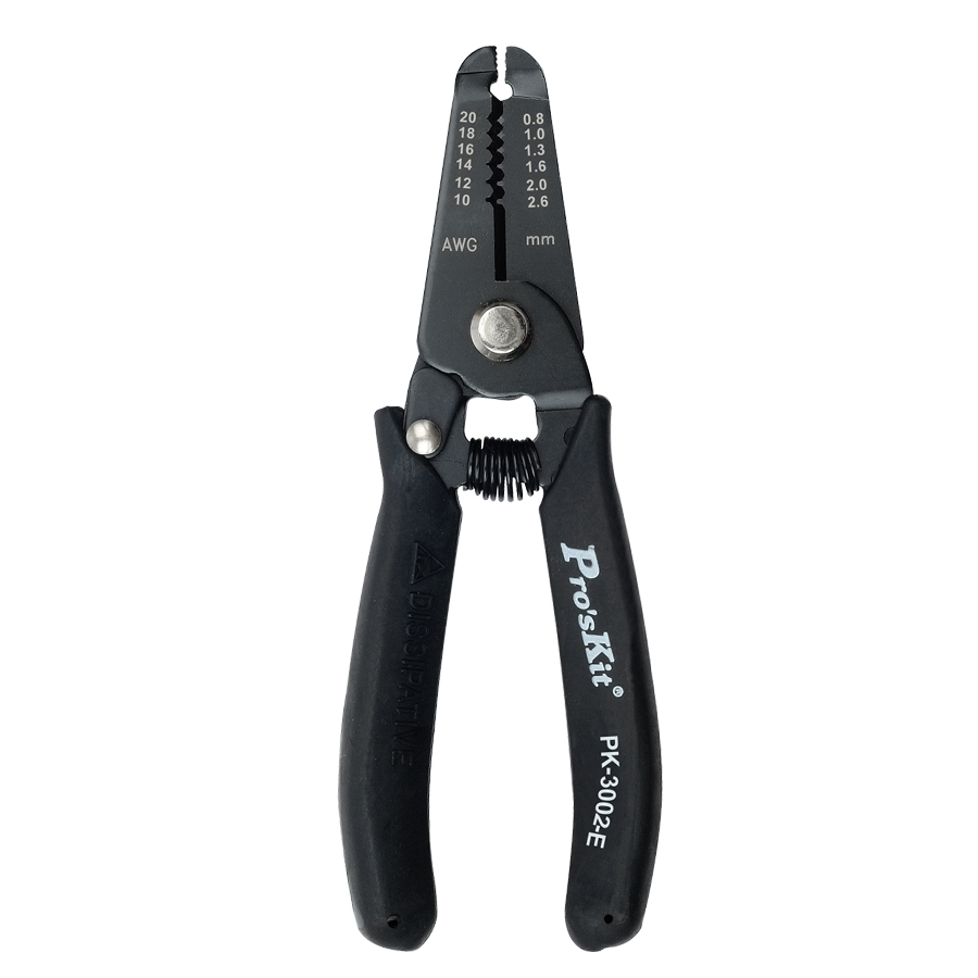 PROSKIT 1PK-3002E Precision Wire Stripper With Conductive Handle