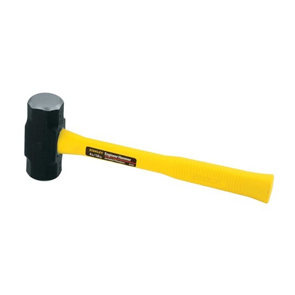 Stanley 56-204 4 lb (1.8 kg) Fiberglass Handle Engineer Hammer