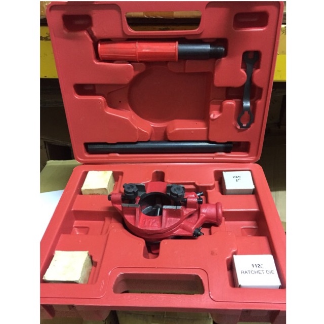Water G.I Pipe : 1/2”, 3/4”, 1”, 1-1/4” Ratchet Die Stock Set ,Rachet ...